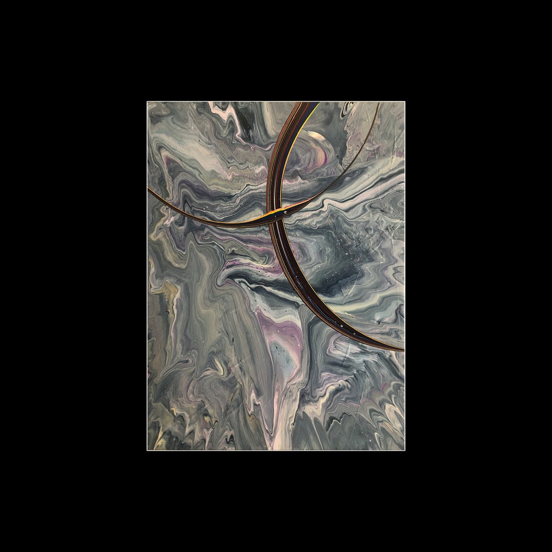 Frater - Home Décor - Acrylic Pour - Abstract Art - Fine Art - Modern ...