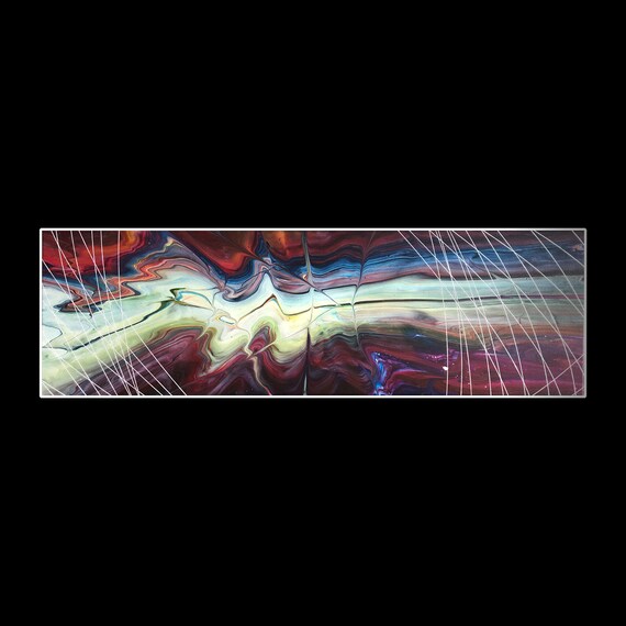 Umbra Home Décor Paint Pour Abstract Art Fine Art | Etsy