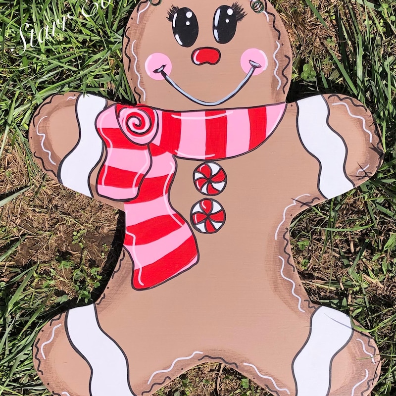 Gingerbread Decorations - Etsy