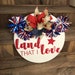 July 4th Door Hanger. Fourth of July Decorations July 4th Door Decor ...