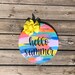 Hello Summer Door Hanger. Summer Decorations. Summer Door - Etsy
