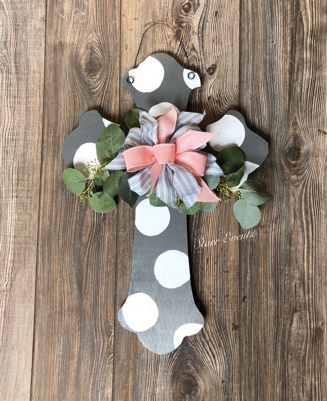 Cross Door Hanger. Cross Door Decor. Spring Decorations. - Etsy