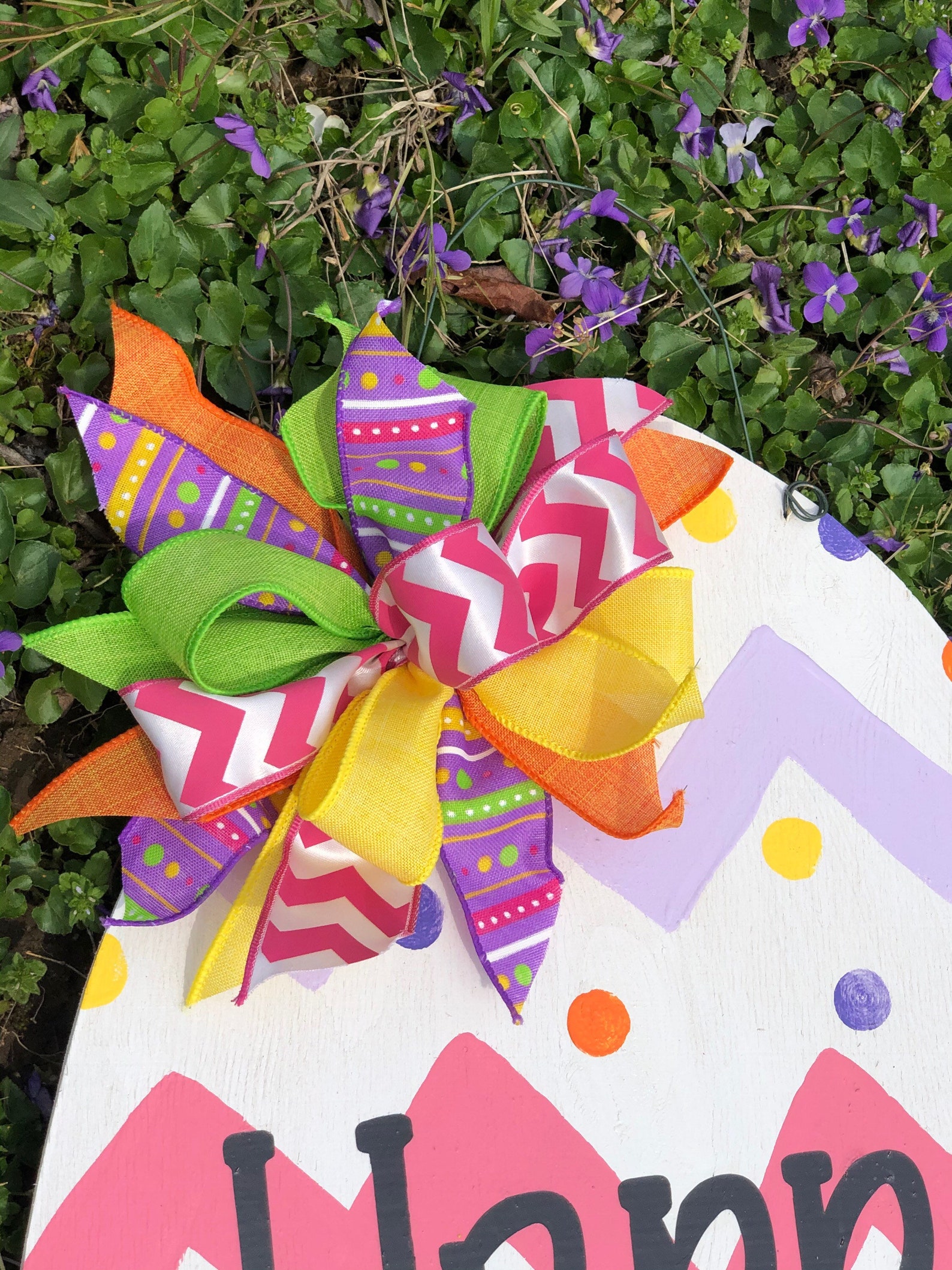 Happy Easter Door Hanger Easter Decorations. Happy Easter Sign - Etsy