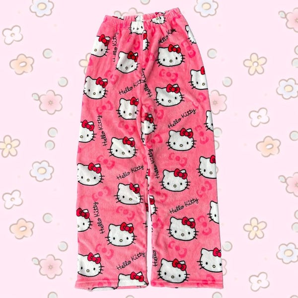 Hello Kitty Schlafanzug Hose