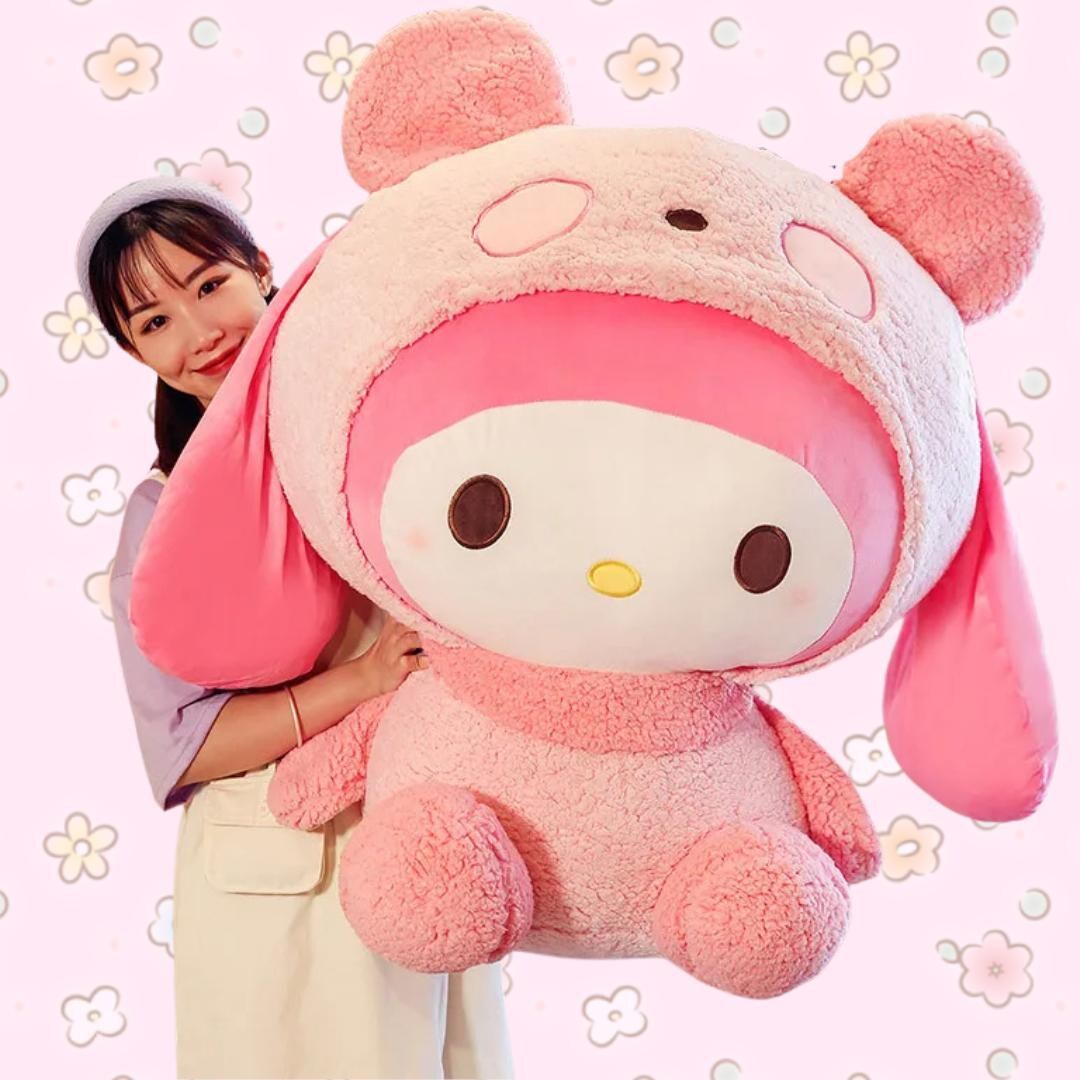 Buy My Melody Plushie Sanrio Kawaii Hello Kitty Soft Plushie Toys for ...