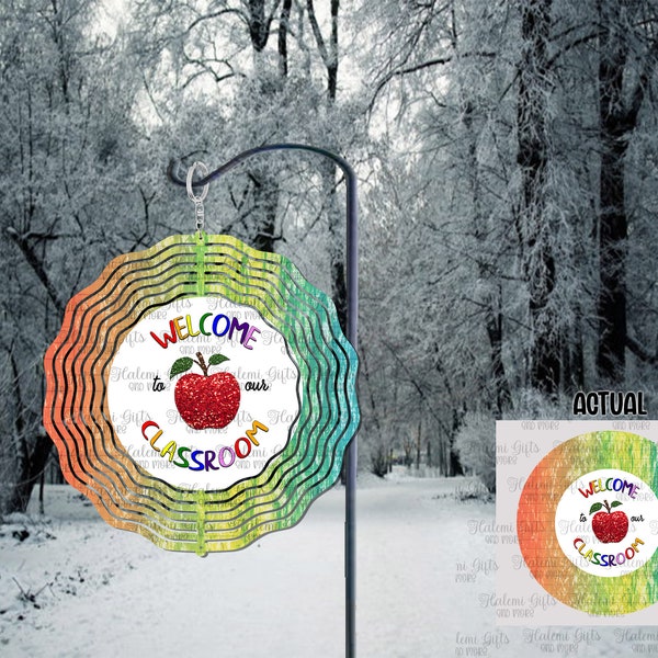 Welcome Wind Spinner Png - Etsy