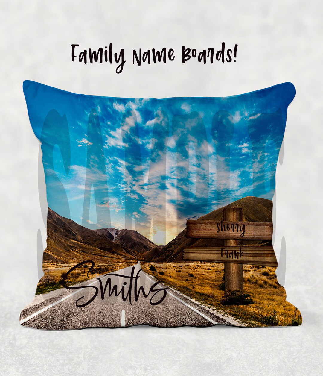 2 Name Wooden Sign Open Road Name Template SUBLIMATION DIGITAL DOWNLOAD ...