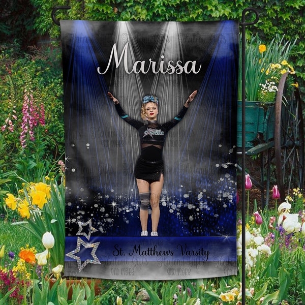 Blue and White Dance Flags - Etsy