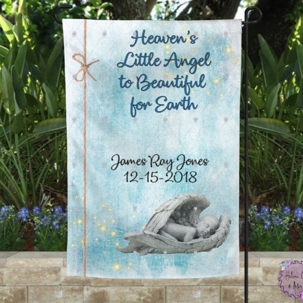 Infant Loss Memorial Flag - Etsy