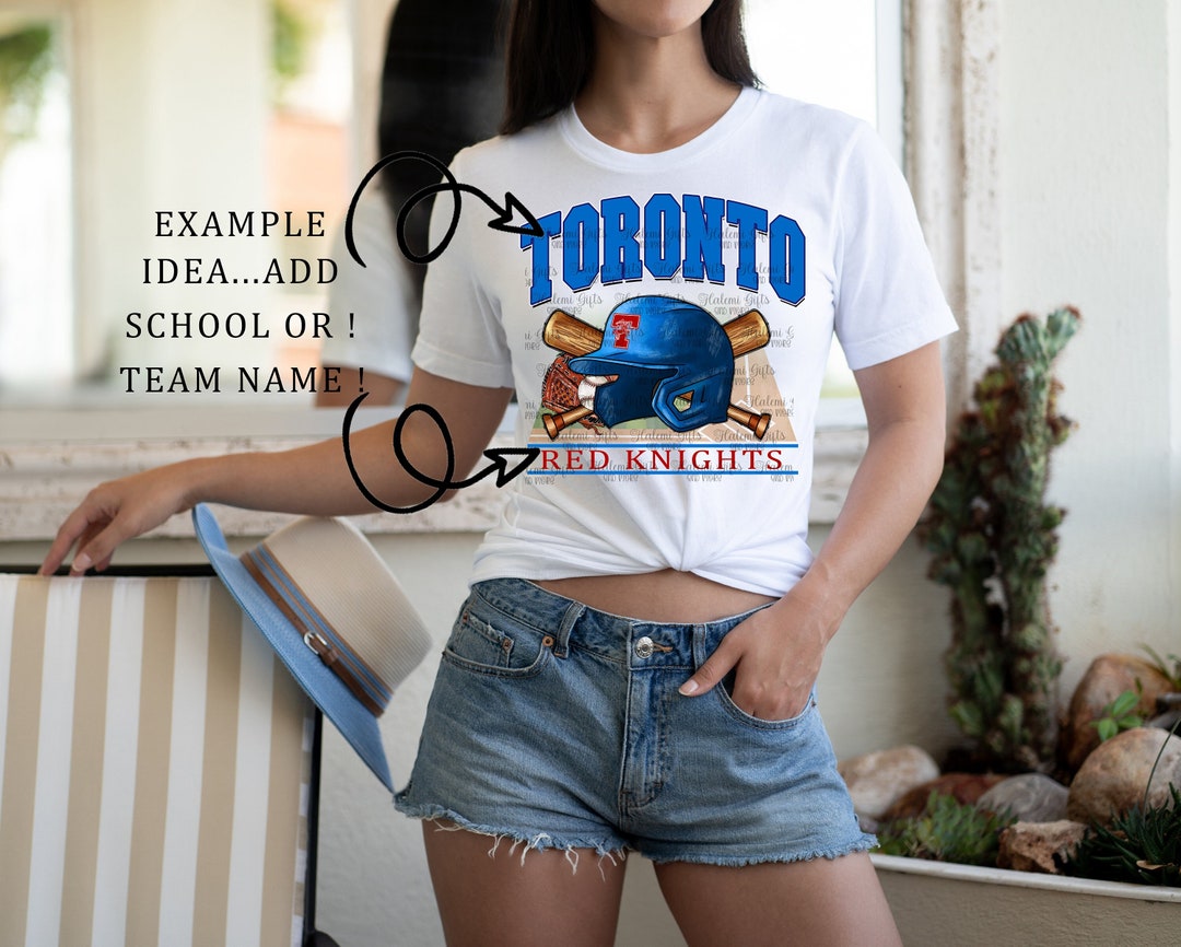 Royal Blue Baseball Shirt Design Personalize, Sports Fan, Player Team ...