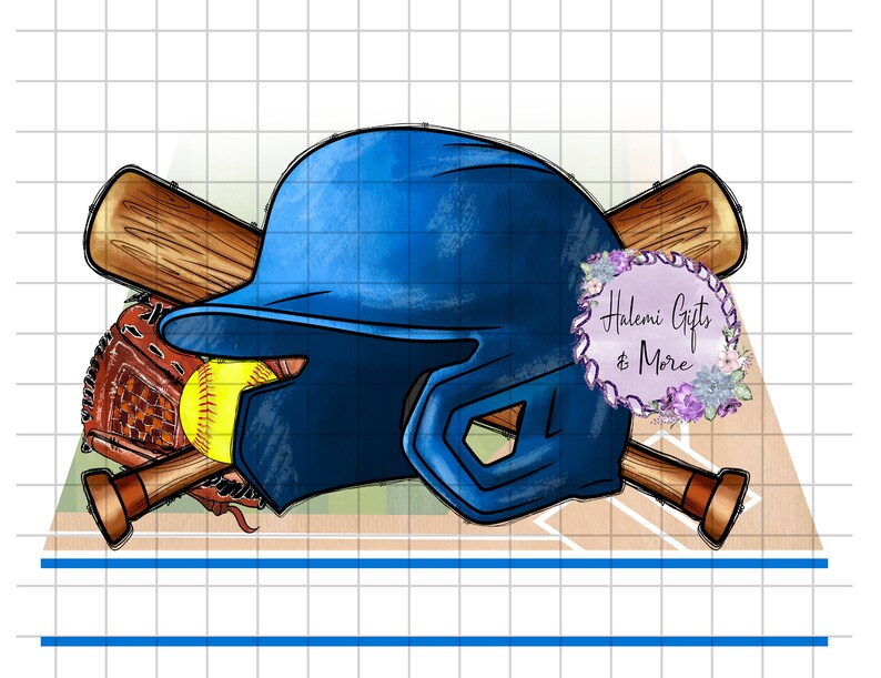 Royal Blue Softball Shirt Design Personalize Sports Fan - Etsy