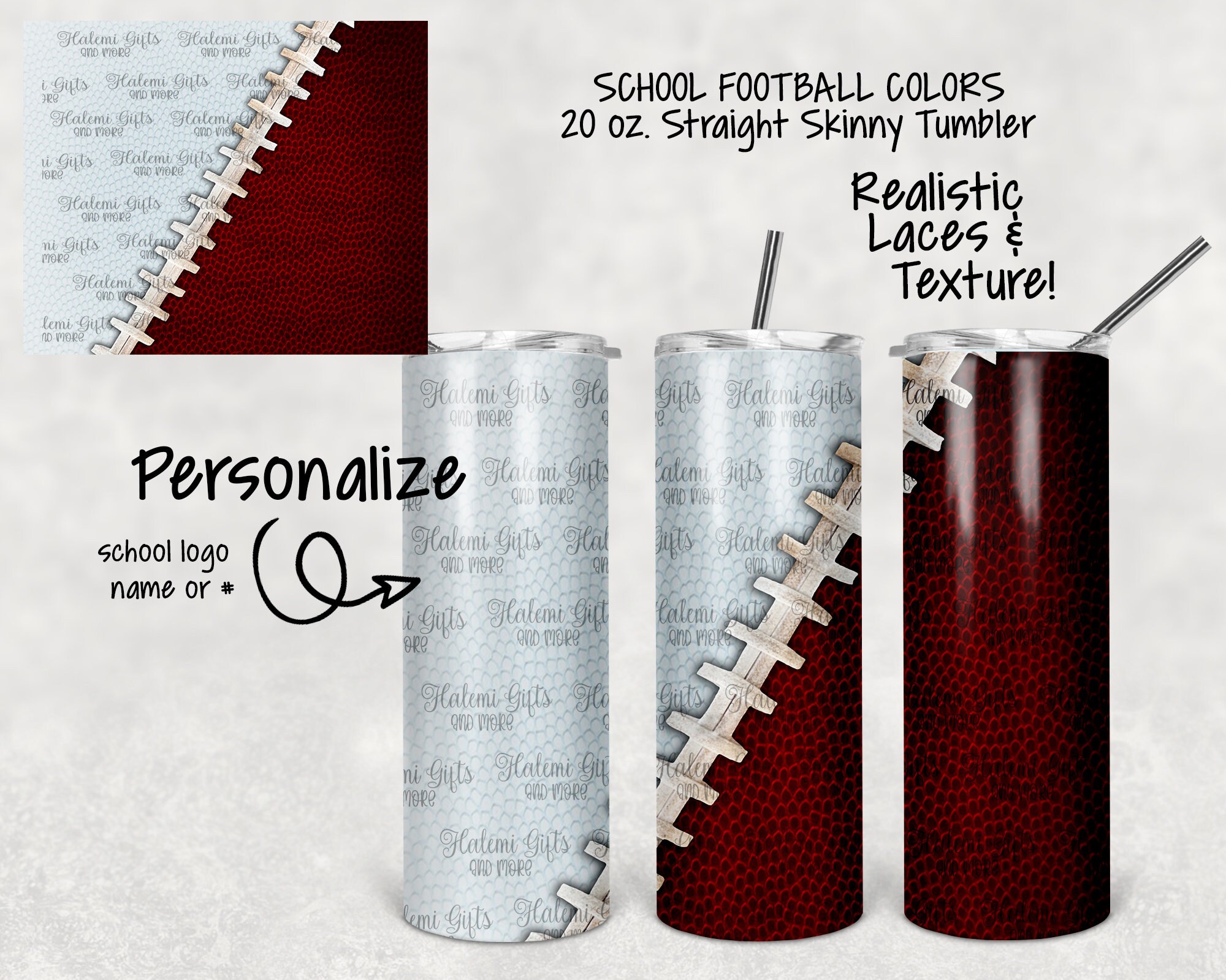 Football Laces Texture