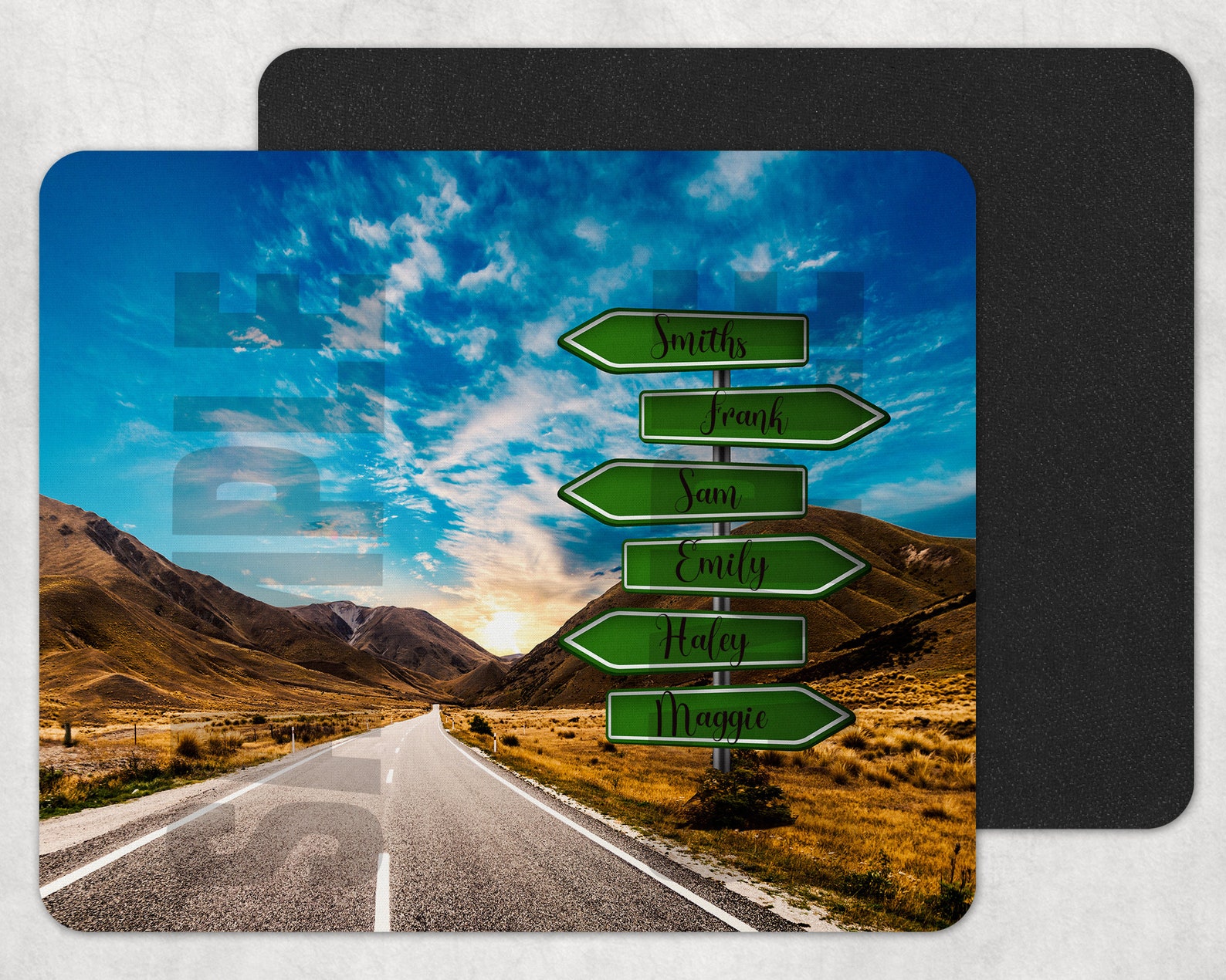 Open Road Color Name Template for 4 SUBLIMATION DIGITAL - Etsy