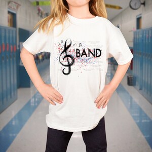 Red and Blue Choir and Band Spirit Wear School DESIGN ONLY Sublimation ...