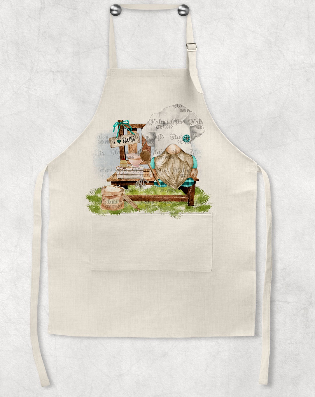 Baking Gnome Bench DESIGN ONLY Sublimation Digital Download Png - Etsy