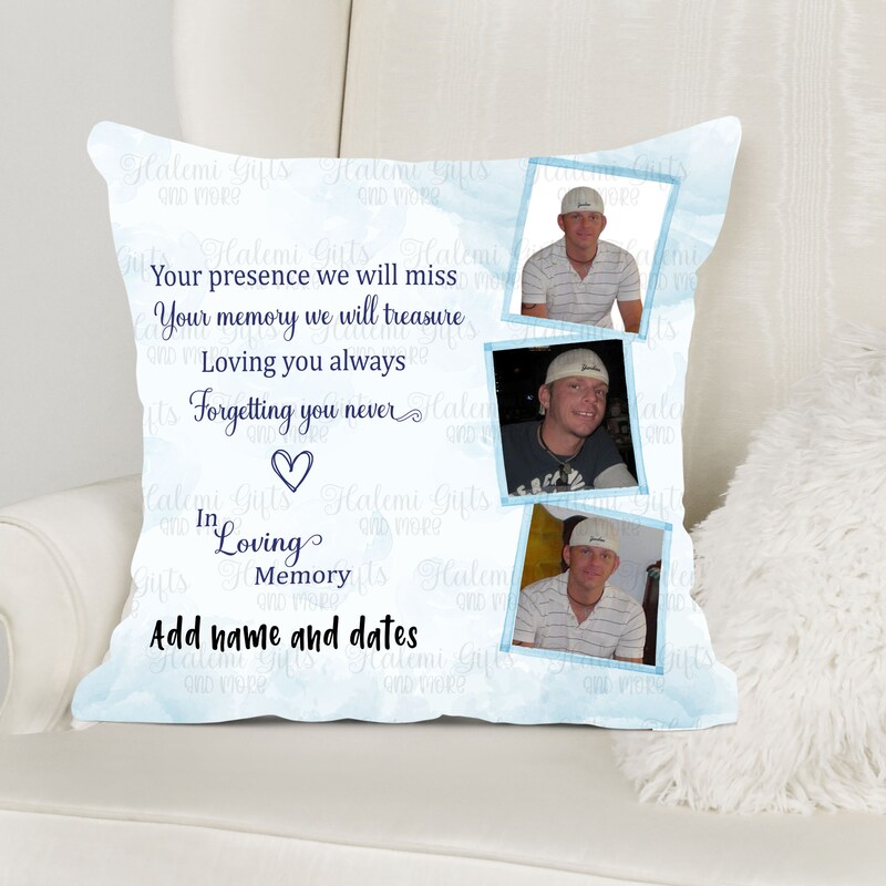 Sublimation Memorial Pillow - Etsy