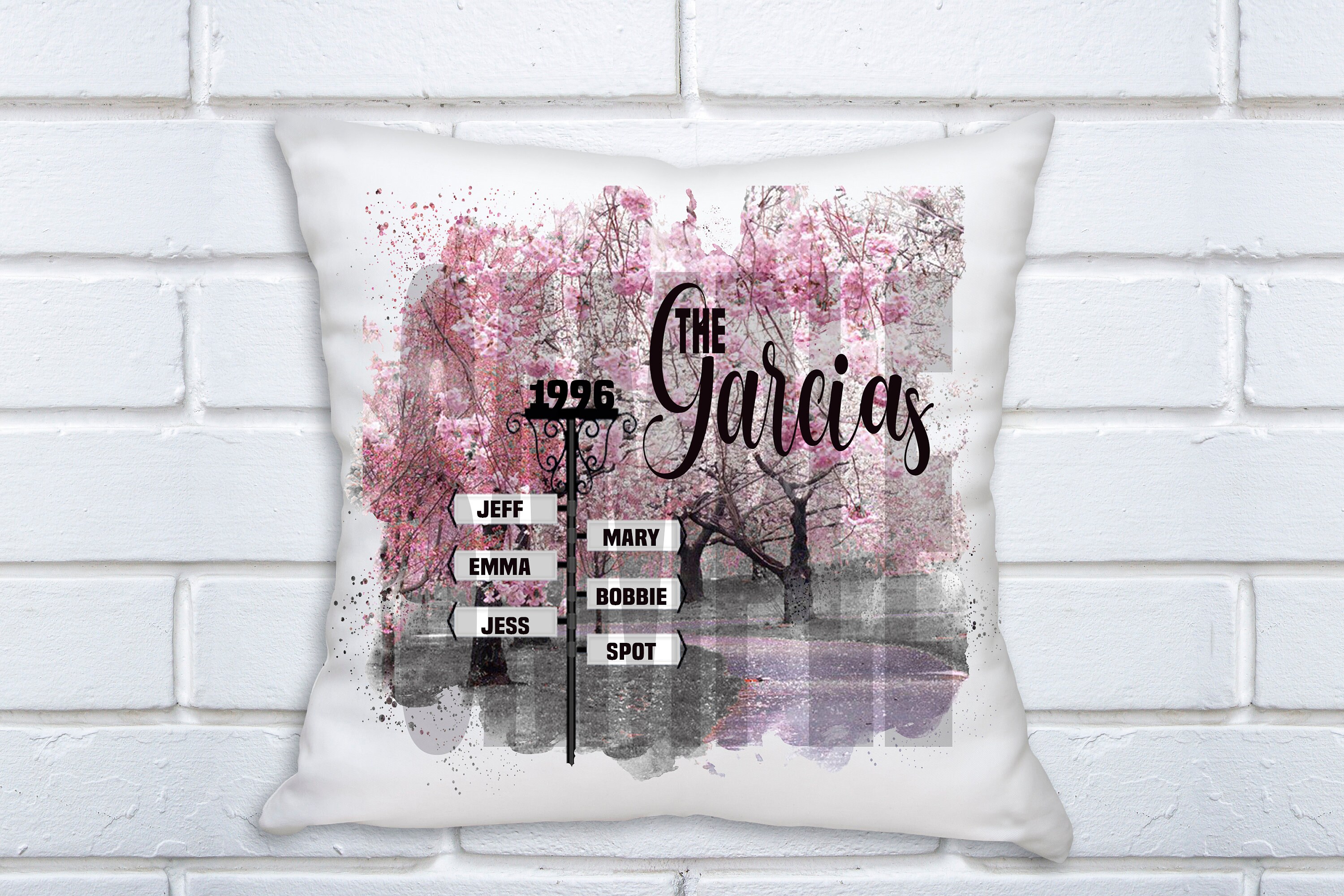 Cherry Blossom Full Color 3-sign Template SUBLIMATION DIGITAL | Etsy