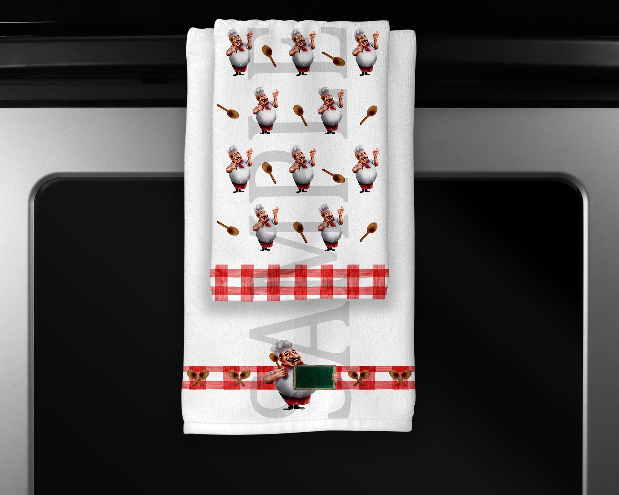 Kitchen Chef Towel Set SUBLIMATION DIGITAL DOWNLOAD png | Etsy