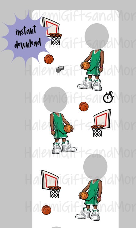 Custom Basketball Photo Socksdigital DOWNLOAD Photo Socks - Etsy