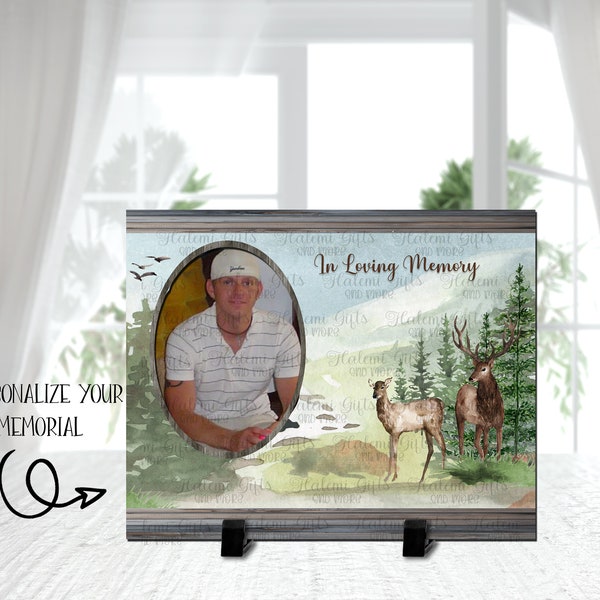 In Loving Memory =deer Hunter Memorial Svg - Etsy