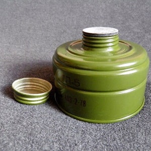 GP-5 Soviet Russian Gas Mask Filter - Etsy