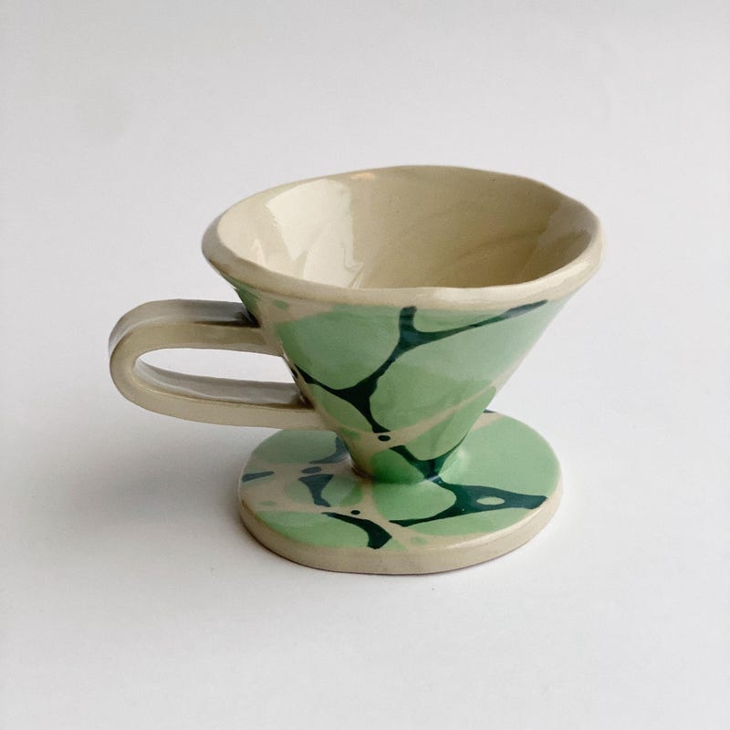 Ceramic Pour Over Coffee Maker - Etsy