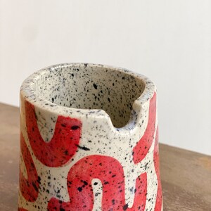 Handmade Colourful Stoneware Mate Cup / Modern Design Yerba Mate Gourd ...
