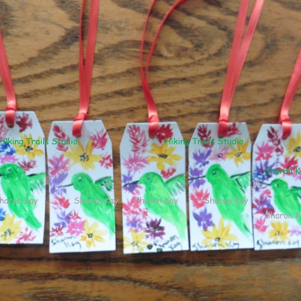 Hand Painted Tags - Etsy
