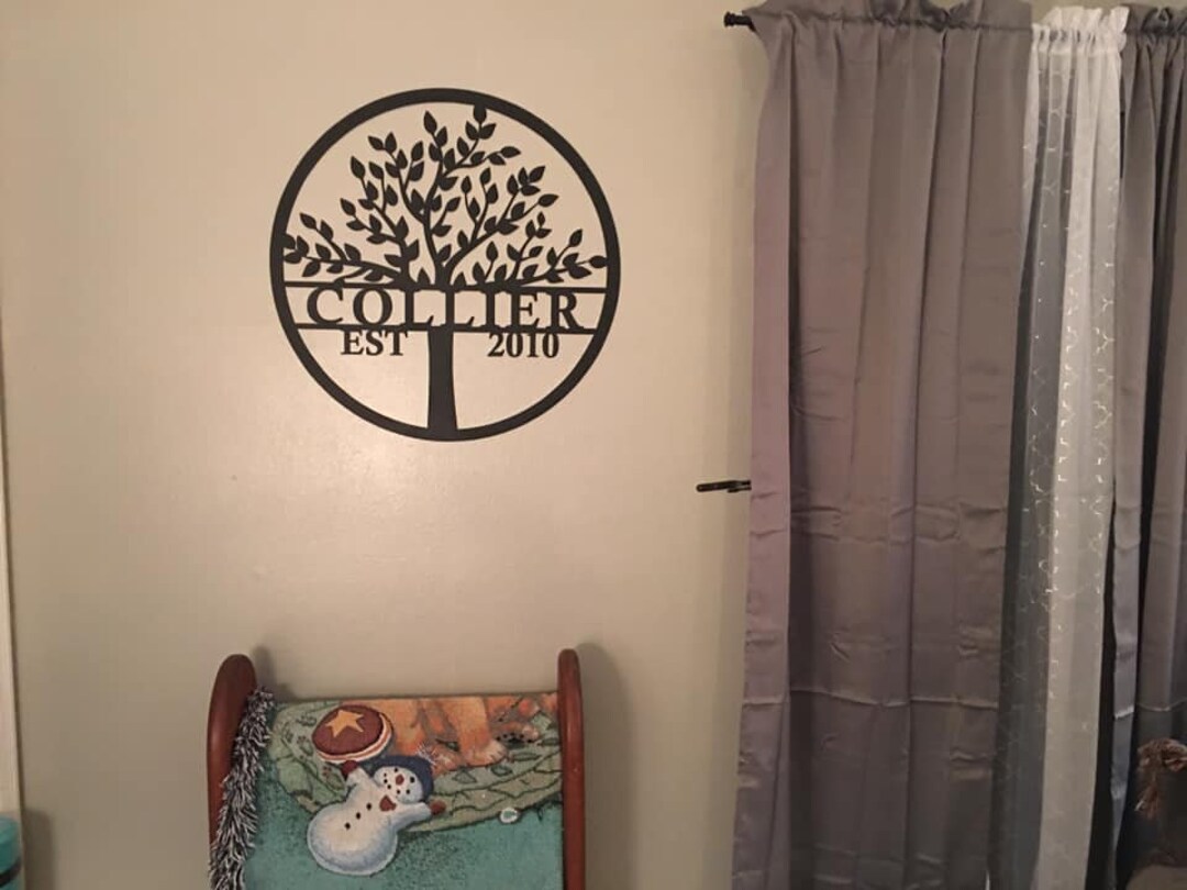 Tree of Life Monogram - Etsy
