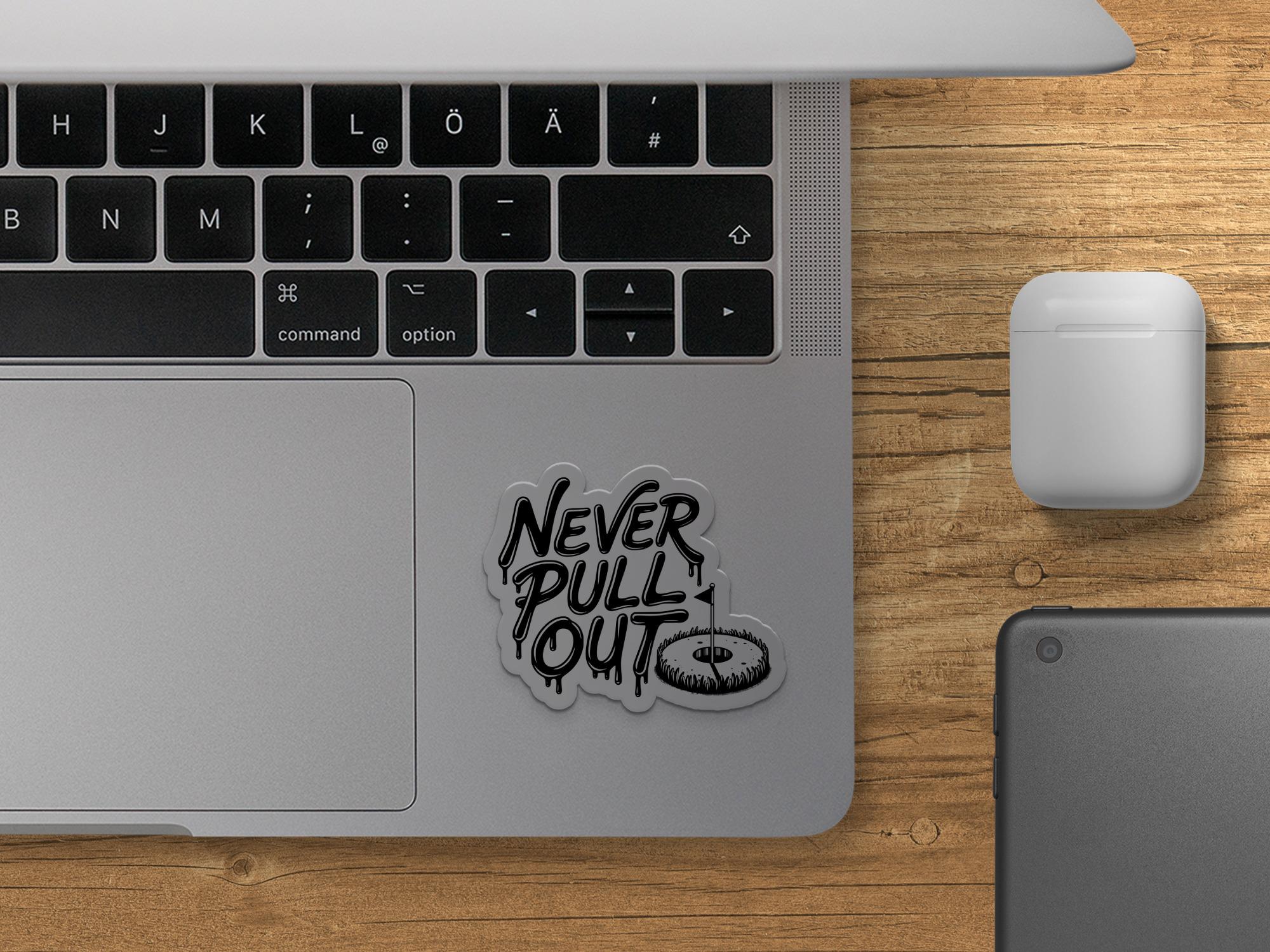 Never Pull Out SVG, Golf Cut File, Funny Golfing Laser Design, Golf ...
