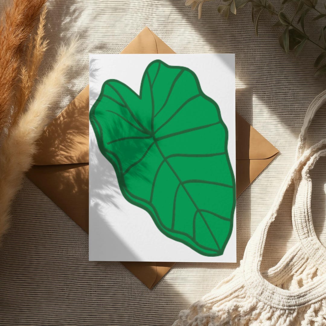 Hawaiian Kalo SVG, Taro PNG Clipart, Cut File, Hawaiian Print Pattern ...