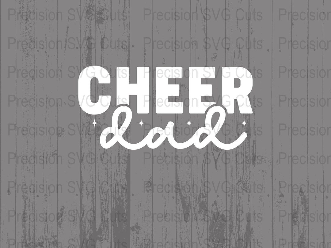 Cheer Dad SVG, Sports Dad Digital Download, Cheerleading Dad SVG ...