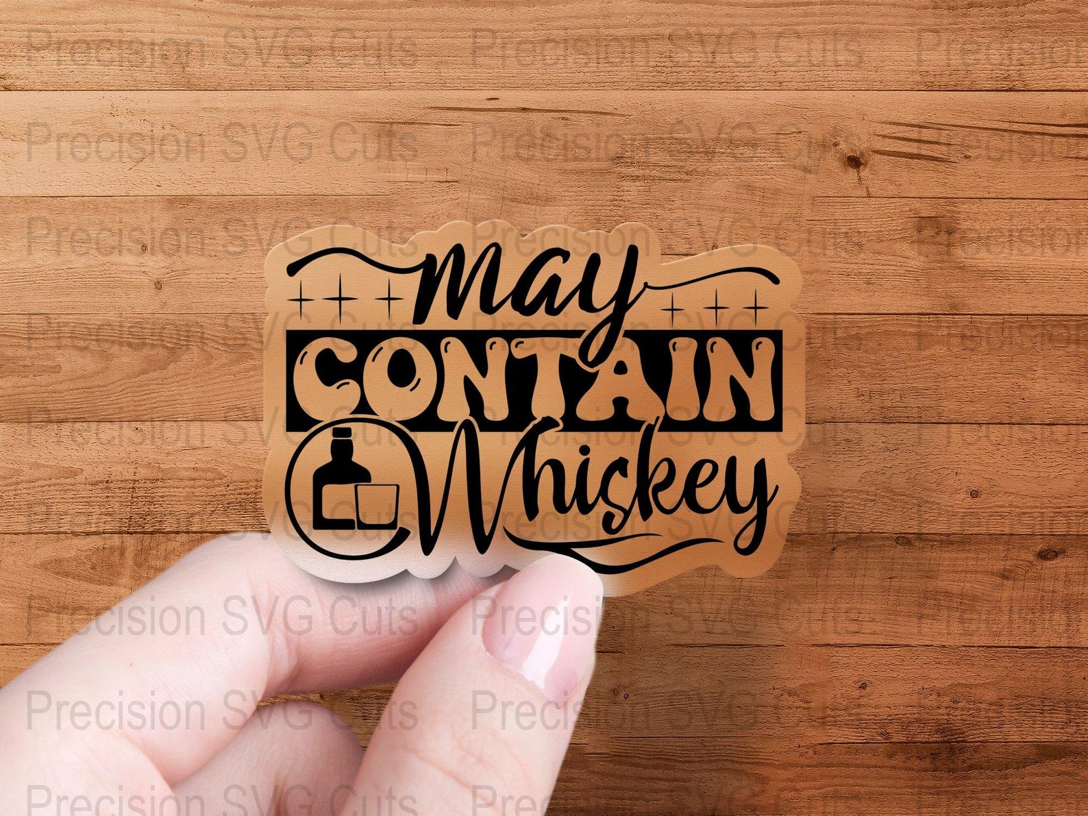 May Contain Whiskey SVG PNG, Funny Bar Sign, Whiskey Lover Home Decor ...
