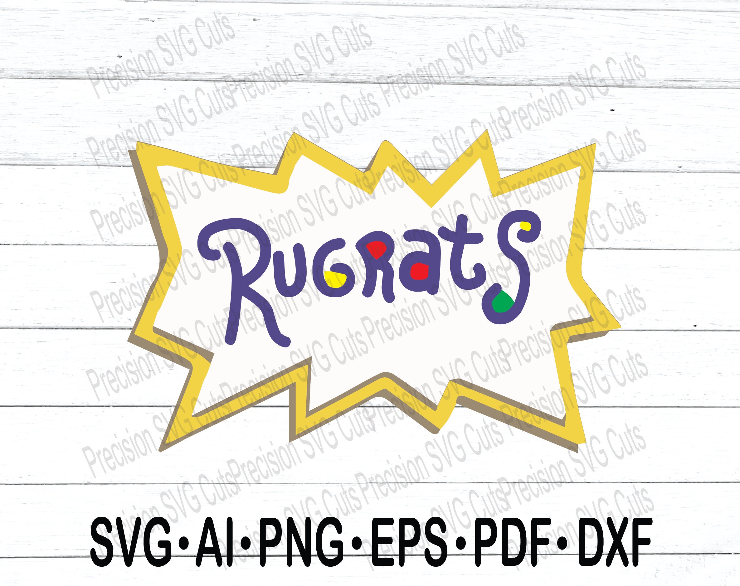Rugrats Sign Digital Party Decoration Digital svg png ai | Etsy