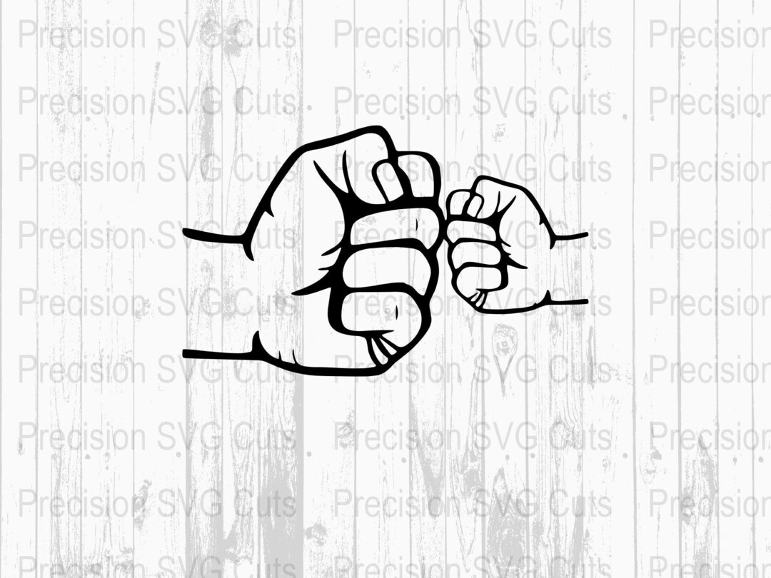 Fist Bump Clipart, Fist Bump SVG, Fist Bump PNG, Family Fist Bump, Hand ...