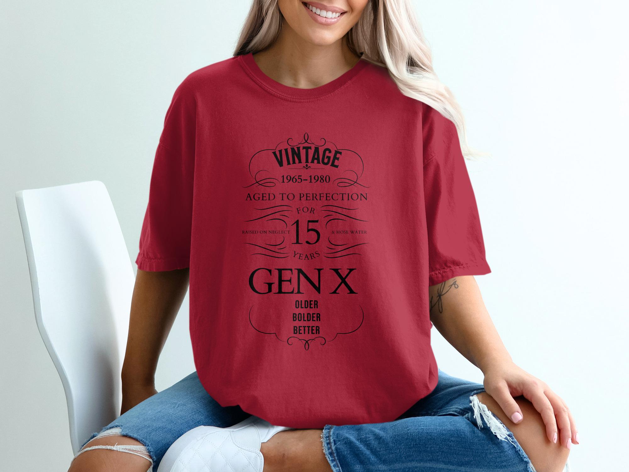 Funny Gen X Svg, Vintage 1965 1980 Svg, Aged to Perfection Svg, Older ...