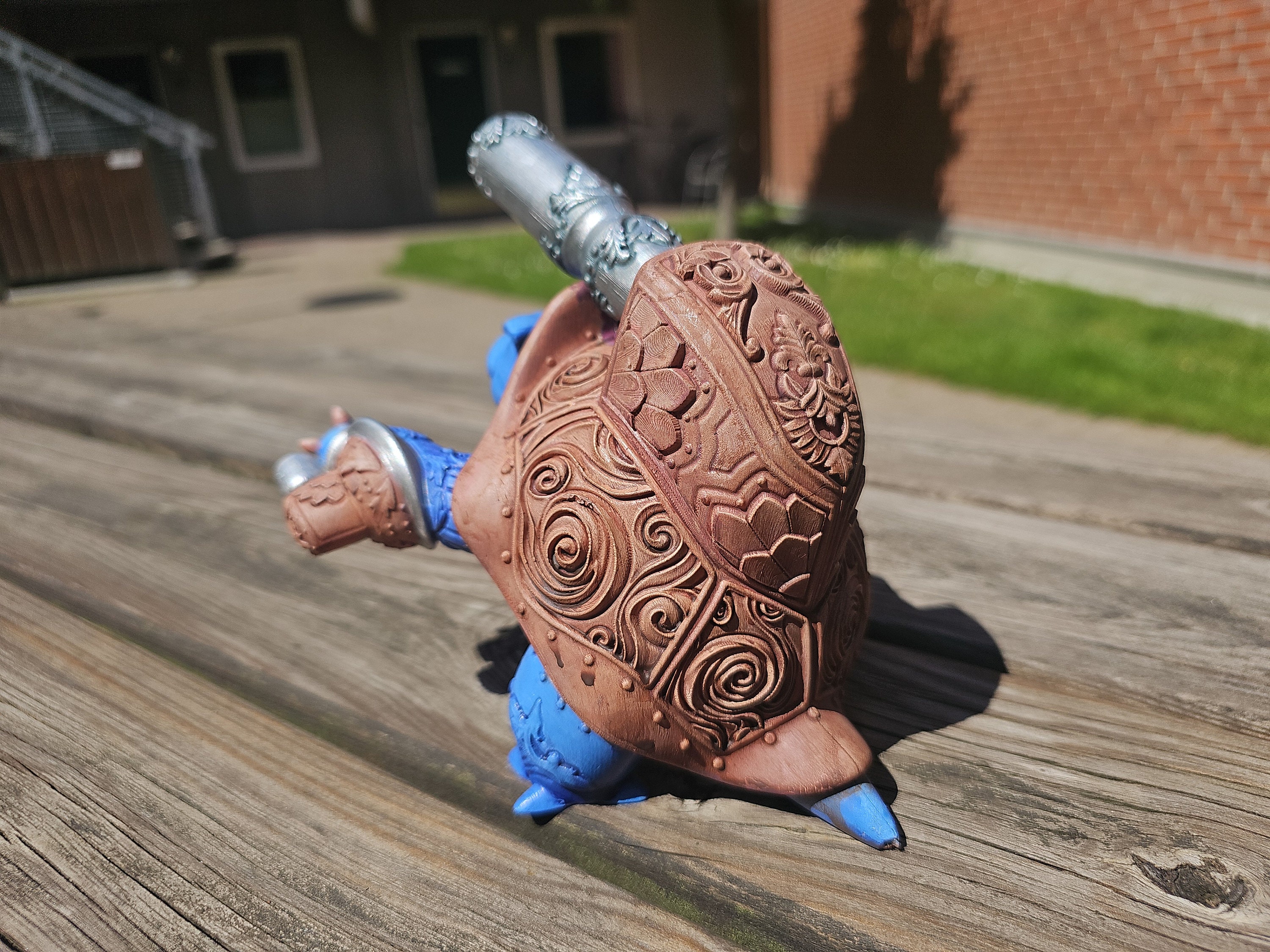 3D Printed, Hand-painted Ornamental Mega Blastoise - Etsy