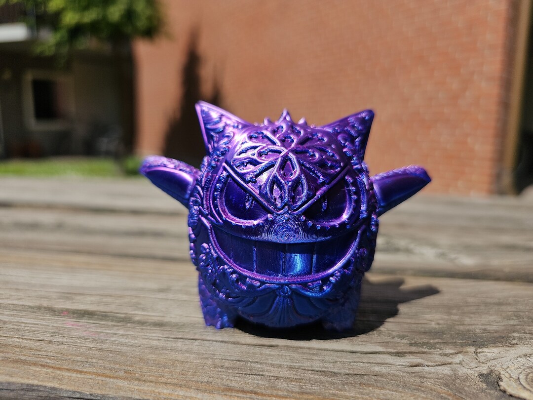 3D Printed Ornamental Gengar - Etsy