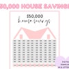 5k in 100 Days Savings Tracker, Printable Tracker, Challenge Tracker ...
