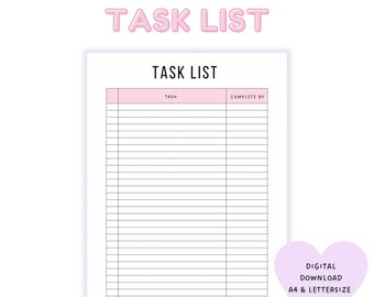 Adhd Task Tracker - Etsy