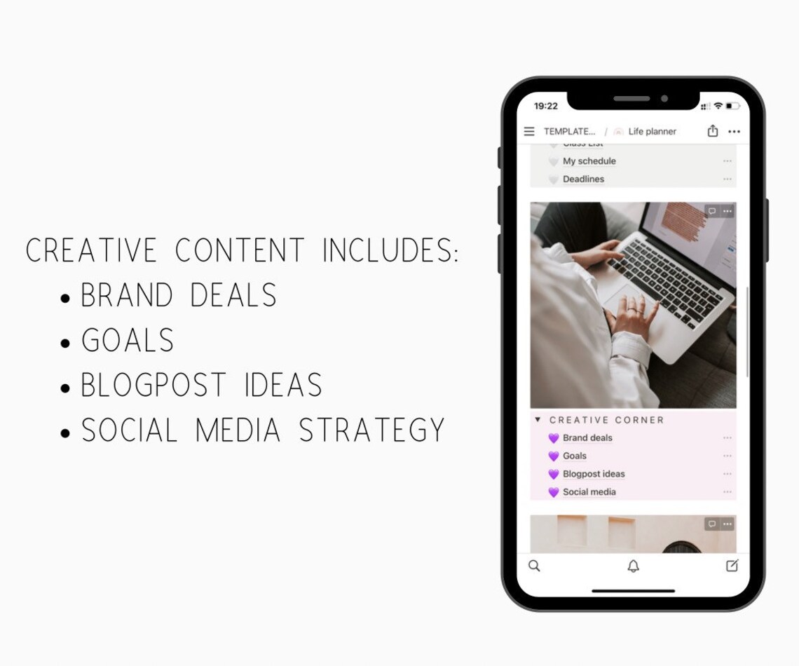 Notion, Notion Template, Personal Planner Notion Template, All in One ...