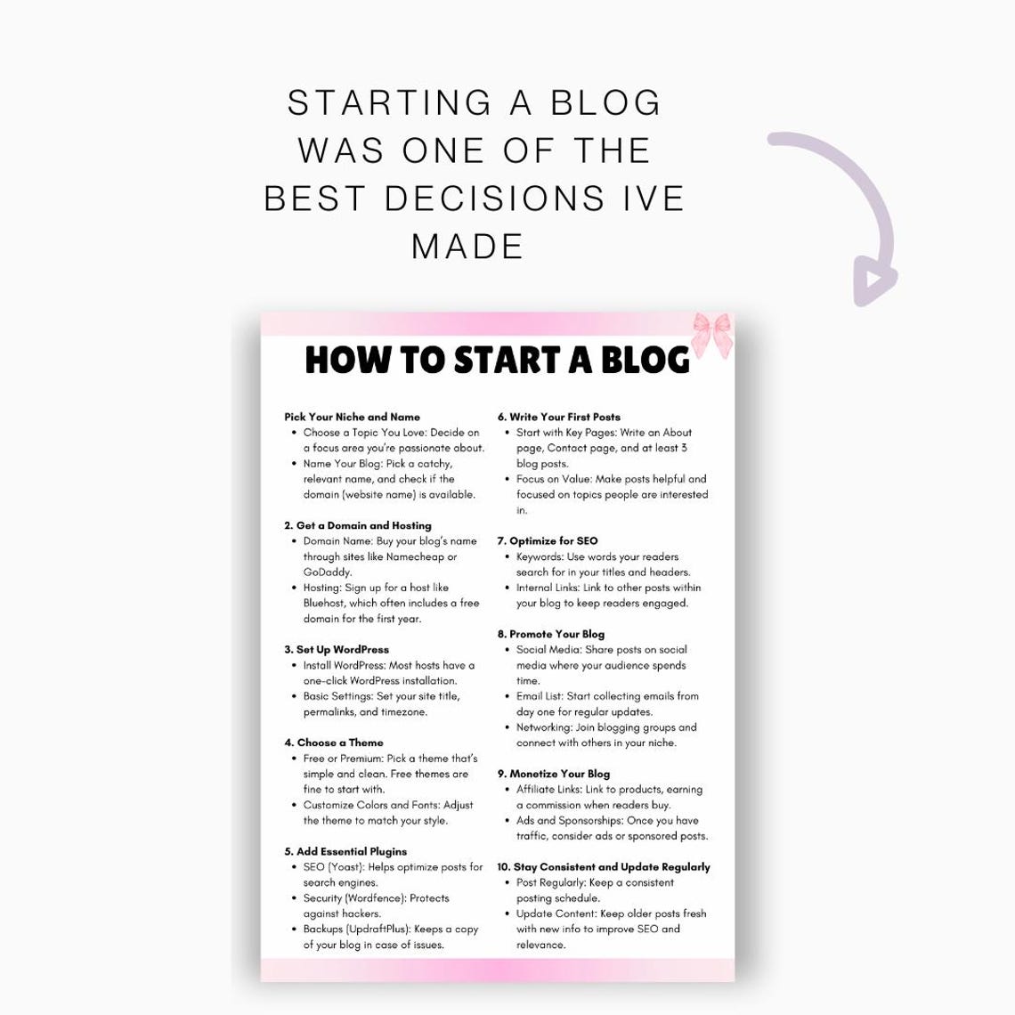 How to Start a Blog Guide, Setting up a Blog, Blog Seo, How to Make ...