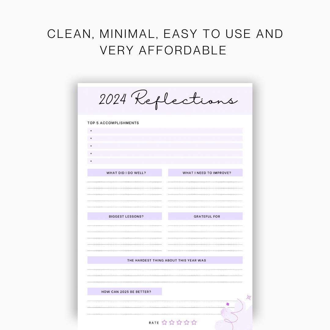 2024 End of Year Reflection, 2024 Year in Review, 2024 Reflection and ...