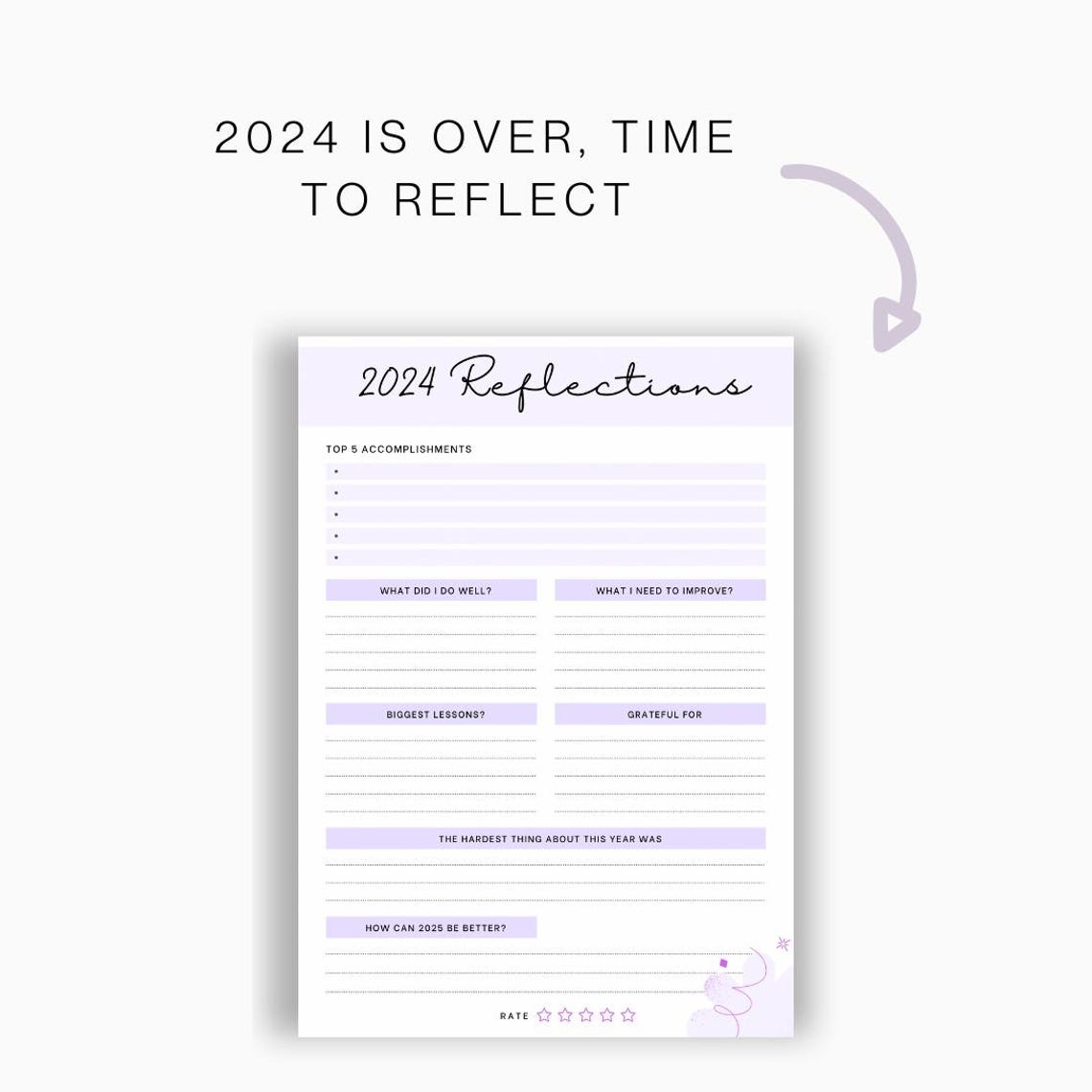 2024 End of Year Reflection, 2024 Year in Review, 2024 Reflection and ...