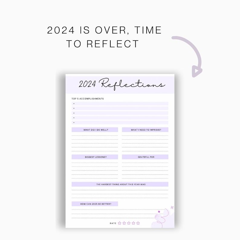 2024 End of Year Reflection, 2024 Year in Review, 2024 Reflection and ...