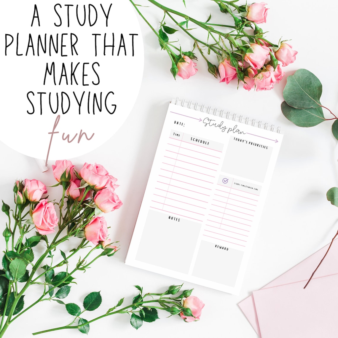 Study Plan, Study Planner, Study Planner Templates, Study Schedule ...