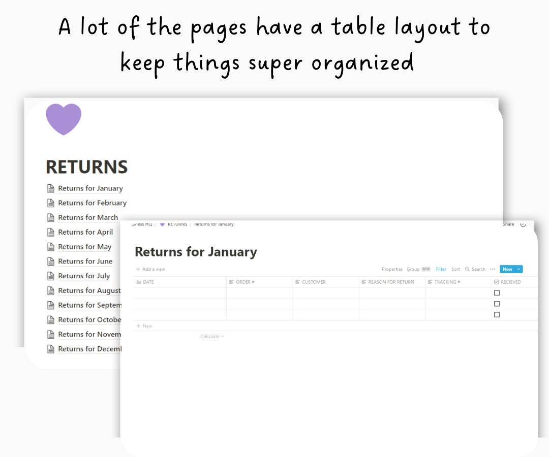 Notion Template Business Digital Business Planner Notion - Etsy
