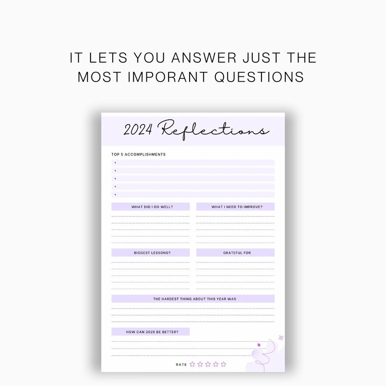 2024 End of Year Reflection, 2024 Year in Review, 2024 Reflection and ...