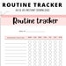 Daily Routine Printable, Daily Routine Tracker, Morning Routine Planner ...