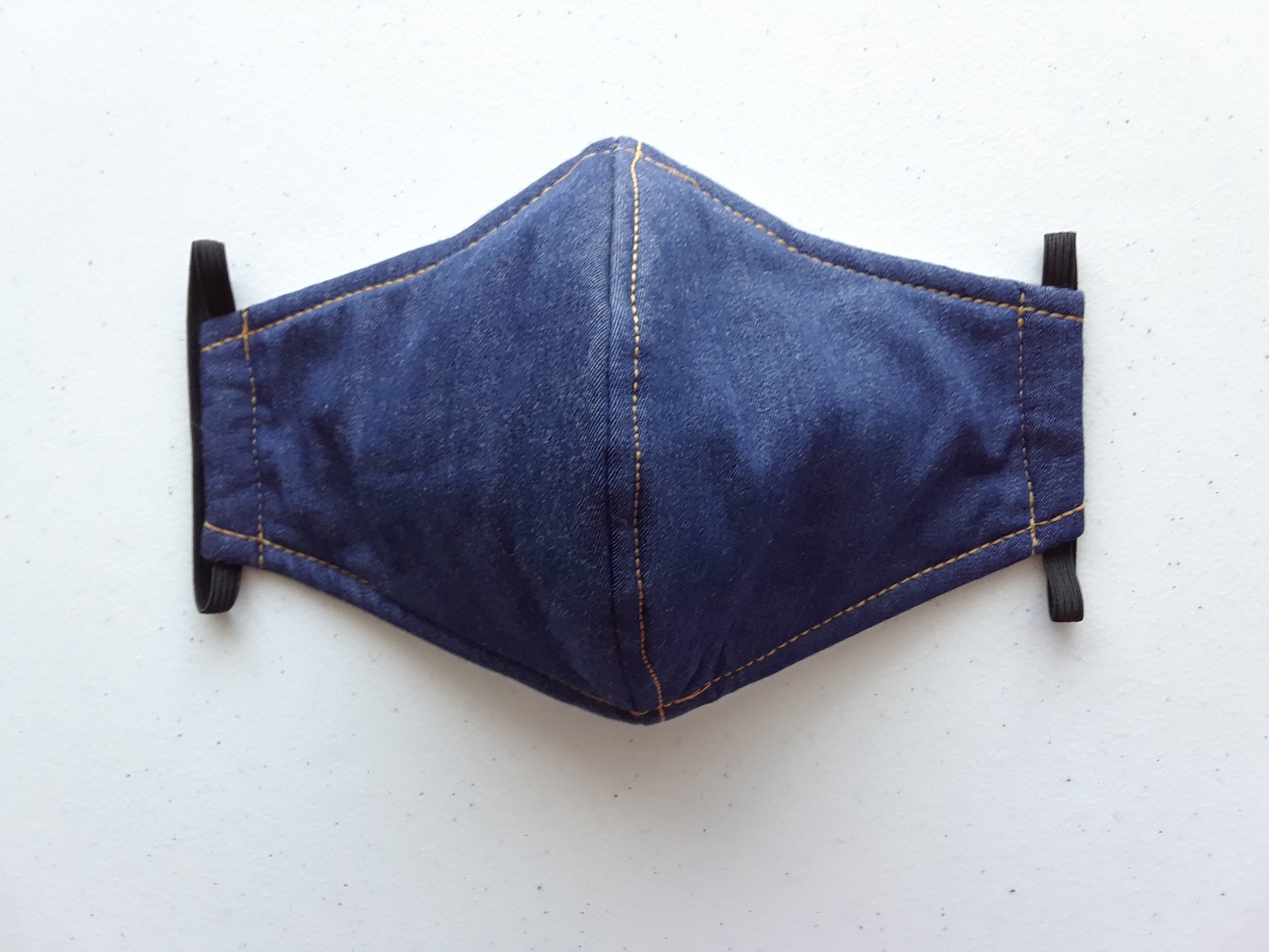 Denim Mask Washable Face Mask Sewing Face Mask Reusable - Etsy